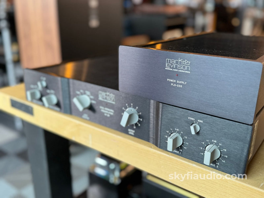 Mark Levinson No.26 Vintage Analog Preamp With Balanced Card and Power
