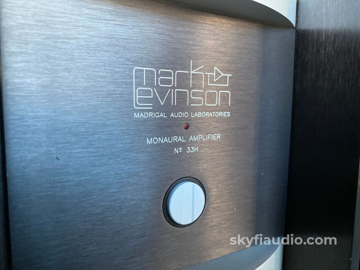 Mark Levinson No. 33H Monoblock Amplifiers