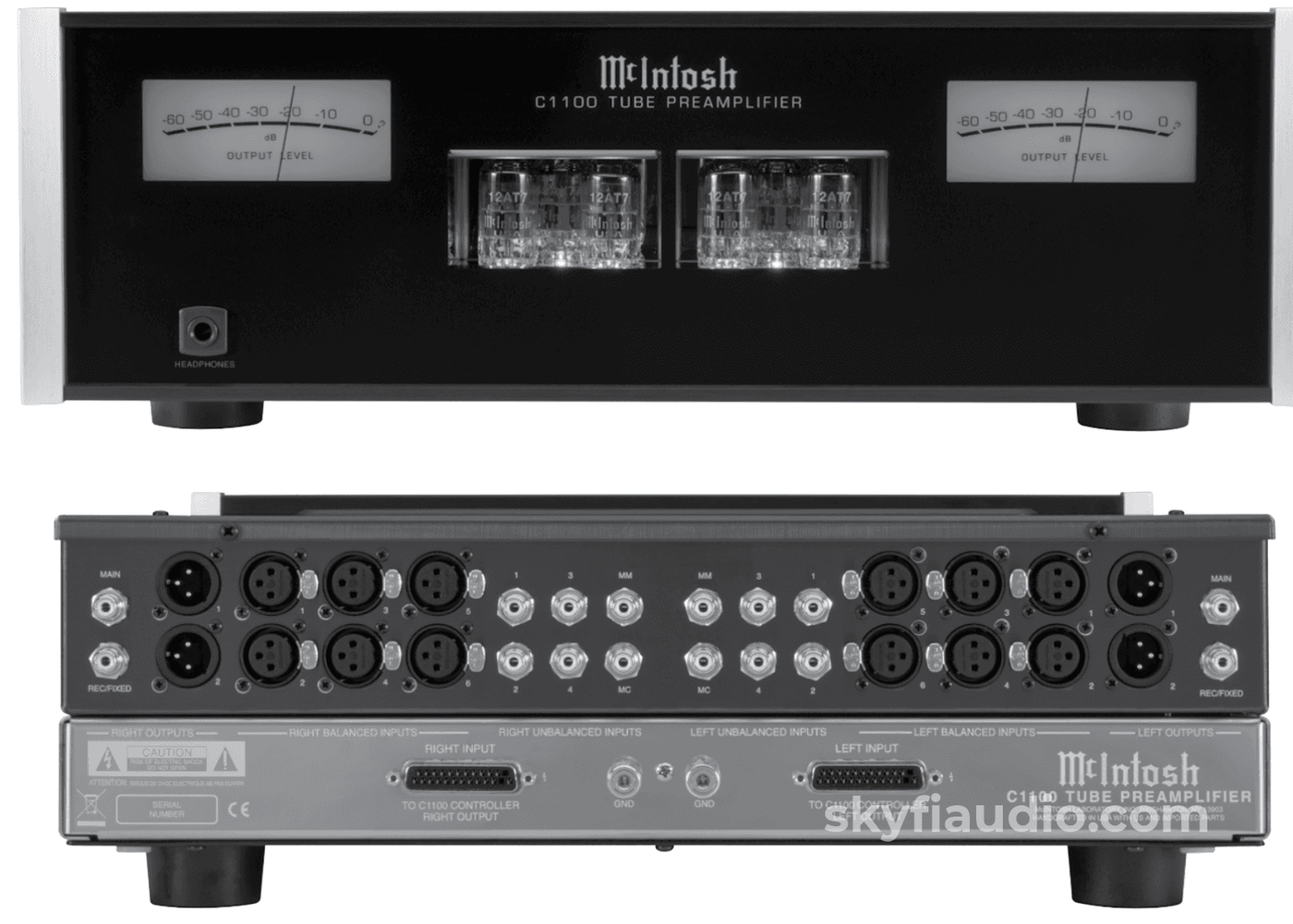 McIntosh C1100 All Tube Flagship Preamplifier - In Store Only