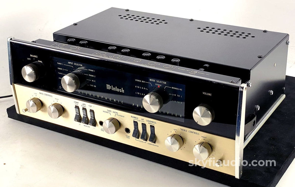 McIntosh C22 Vintage Tube Preamplifier, Restored, Highly Collectable