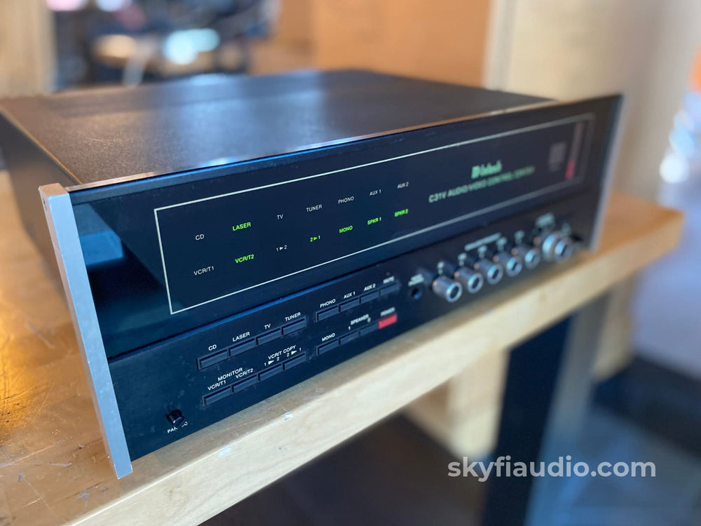 McIntosh C31V Vintage Full Featured Preamp w/Phono and Remote Control