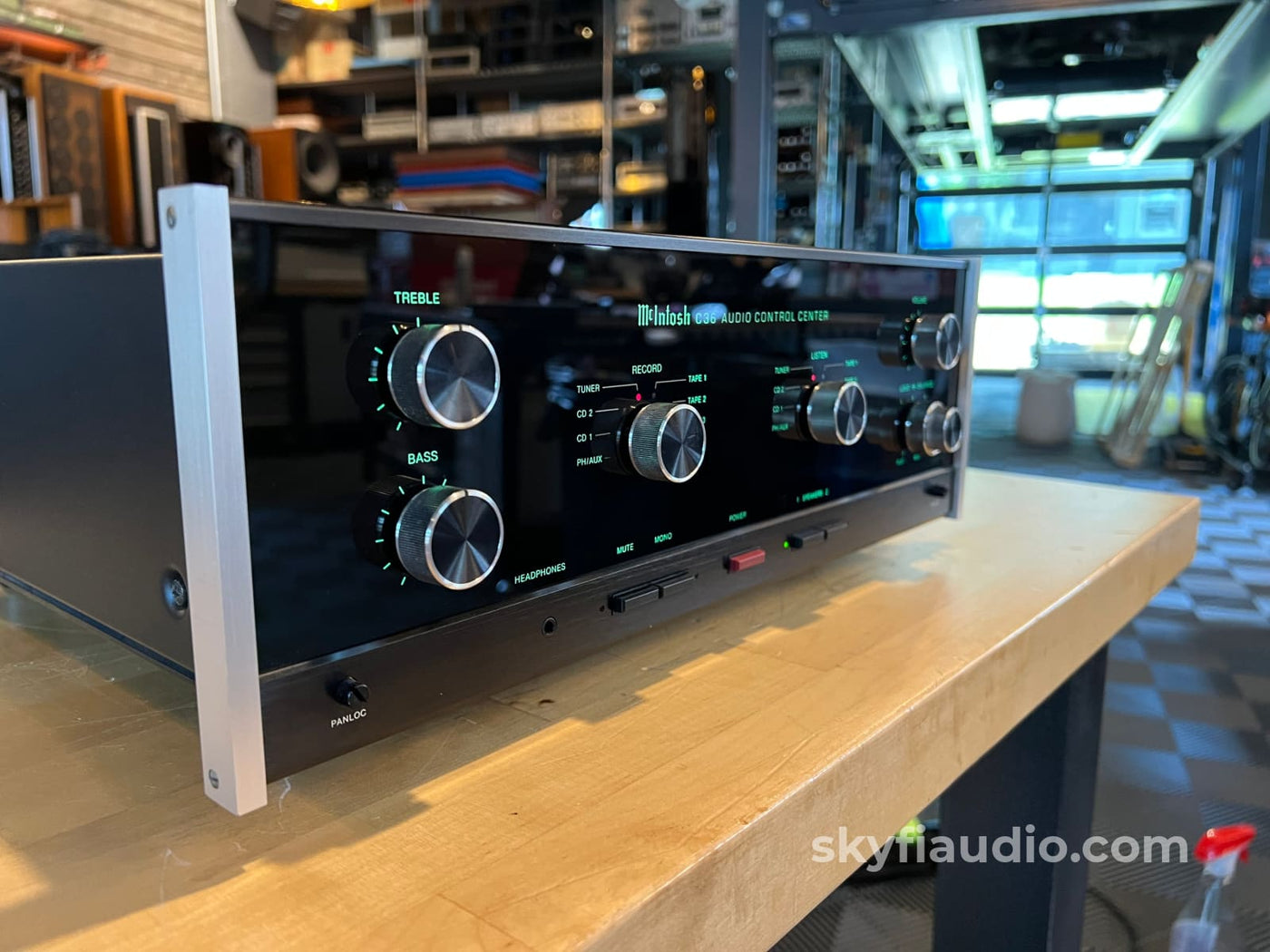McIntosh C36 Preamplifier w/Phono - Survivor Condition, Narrow Width