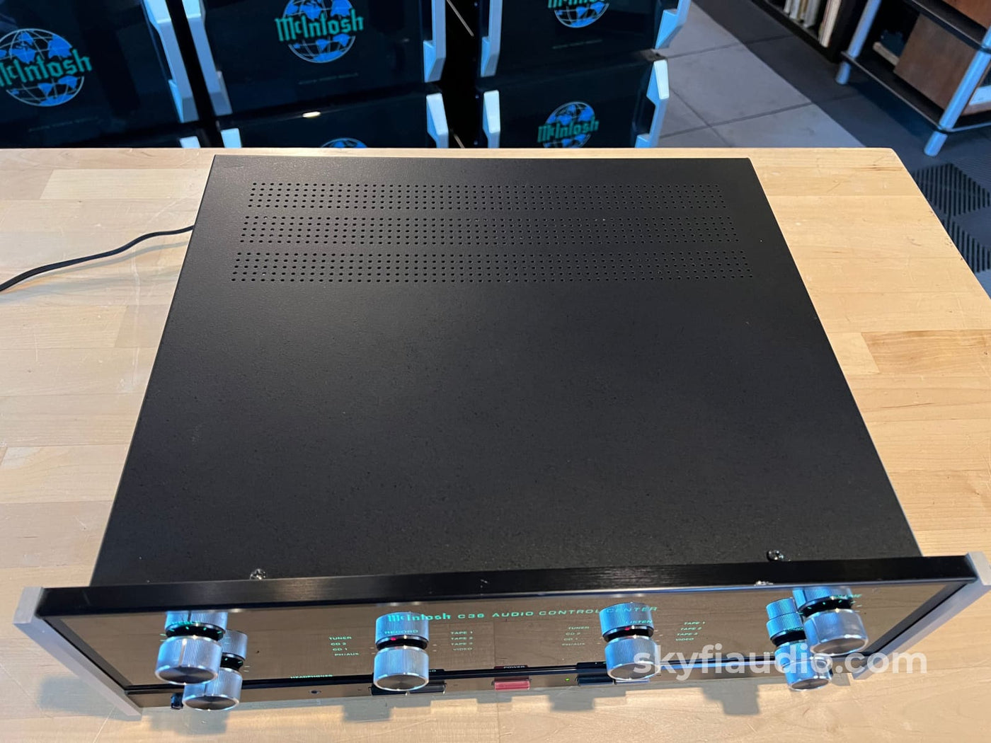 McIntosh C36 Preamplifier w/Phono - Survivor Condition, Narrow Width