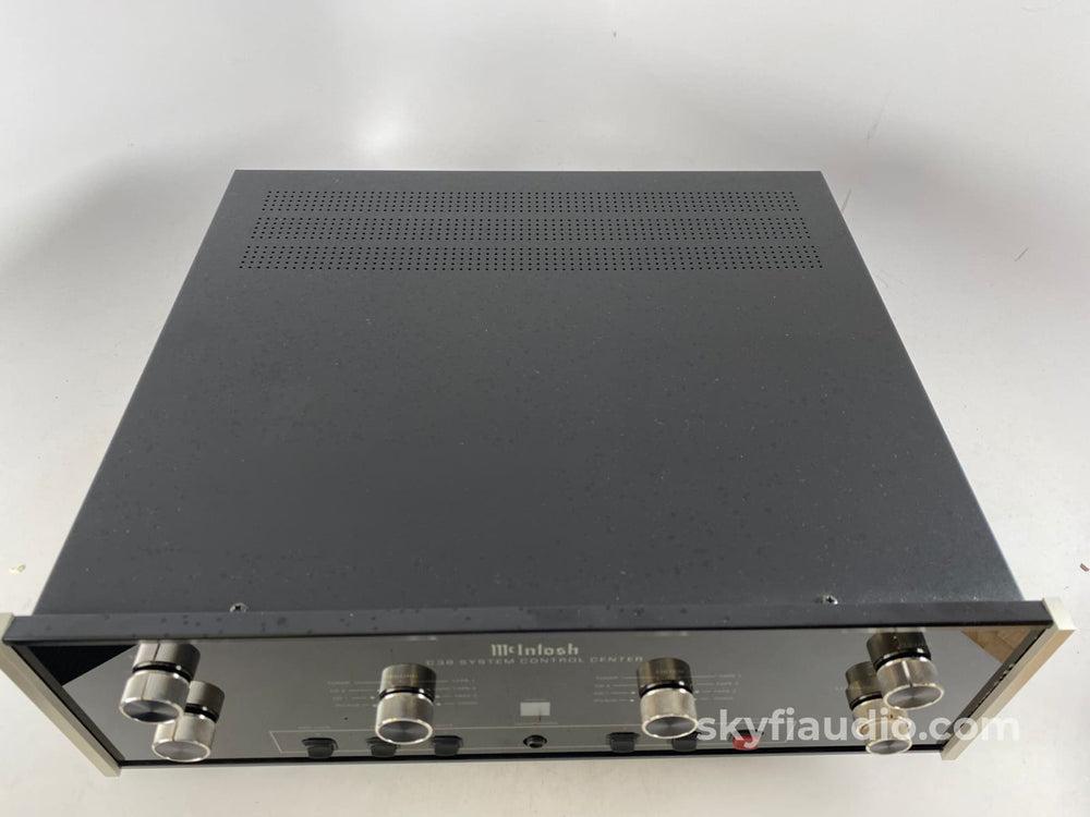 McIntosh C38 Preamplifier, Full Featured Including Phono Stage and Bal