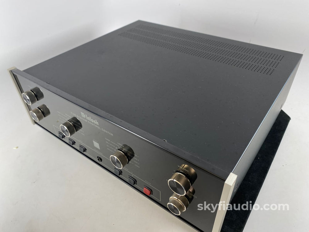 McIntosh C38 Preamplifier, Full Featured Including Phono Stage and Bal