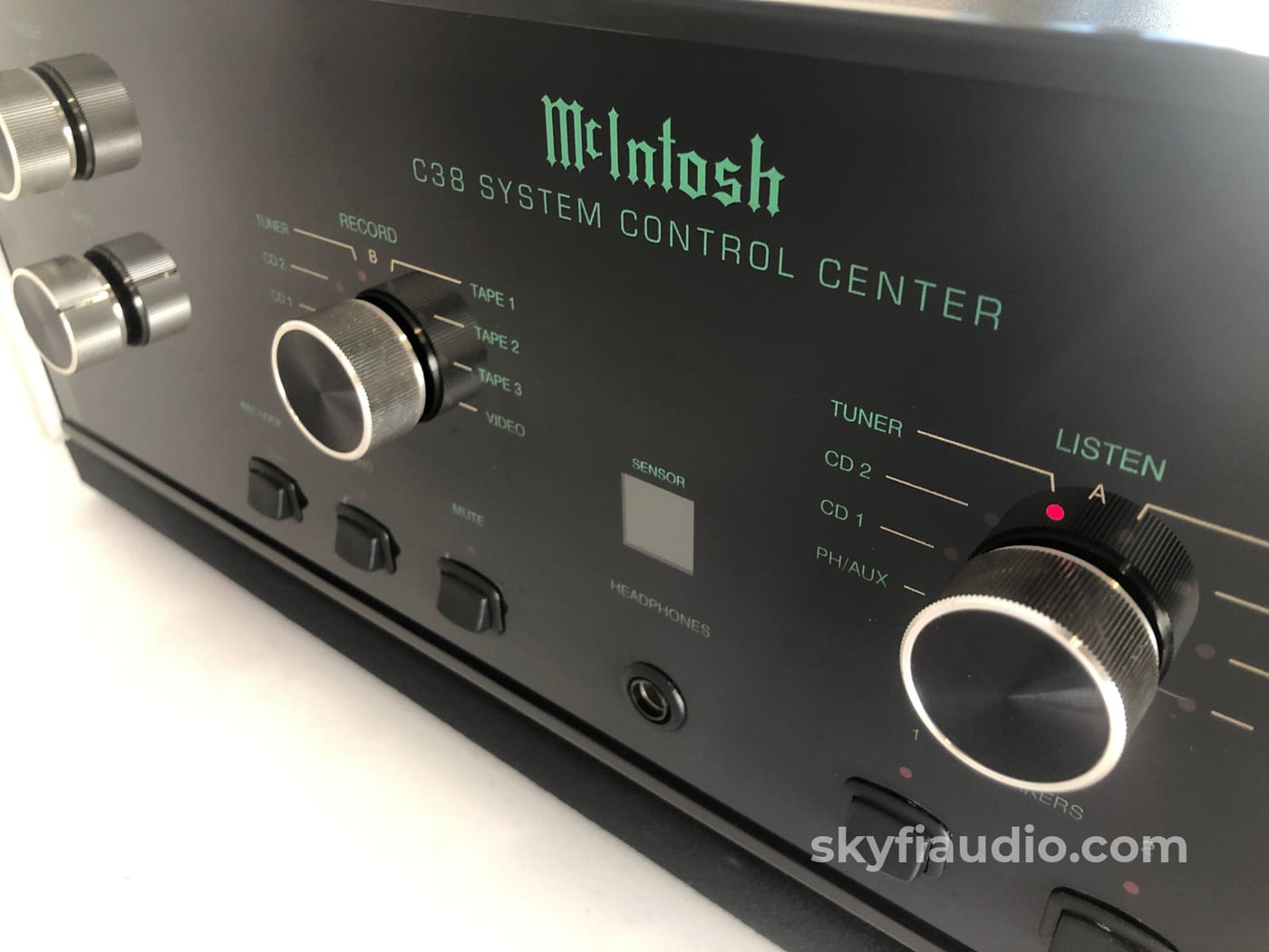 McIntosh C38 Solid State Preamp - Full Featured Including Phono Stage
