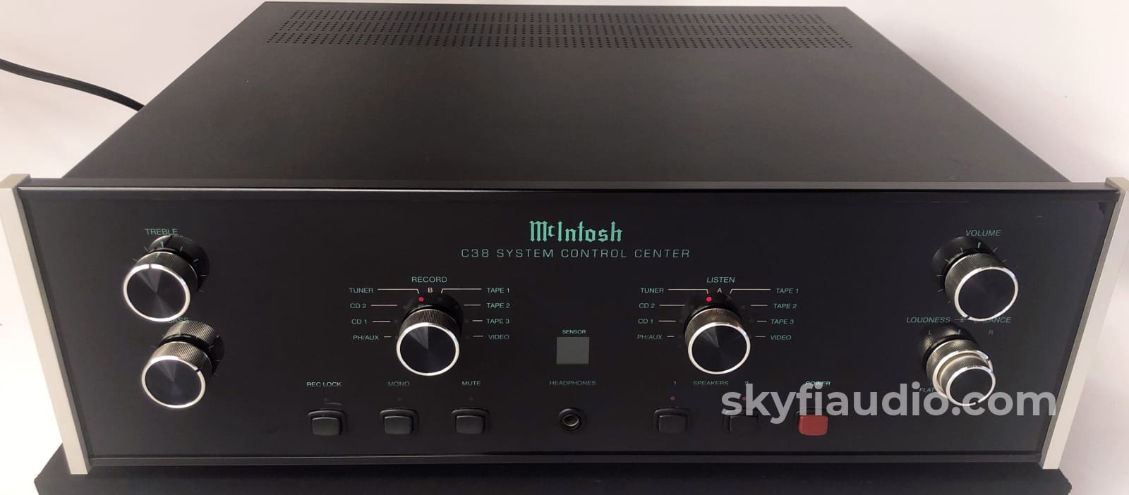 McIntosh C38 Solid State Preamp - Full Featured Including Phono Stage