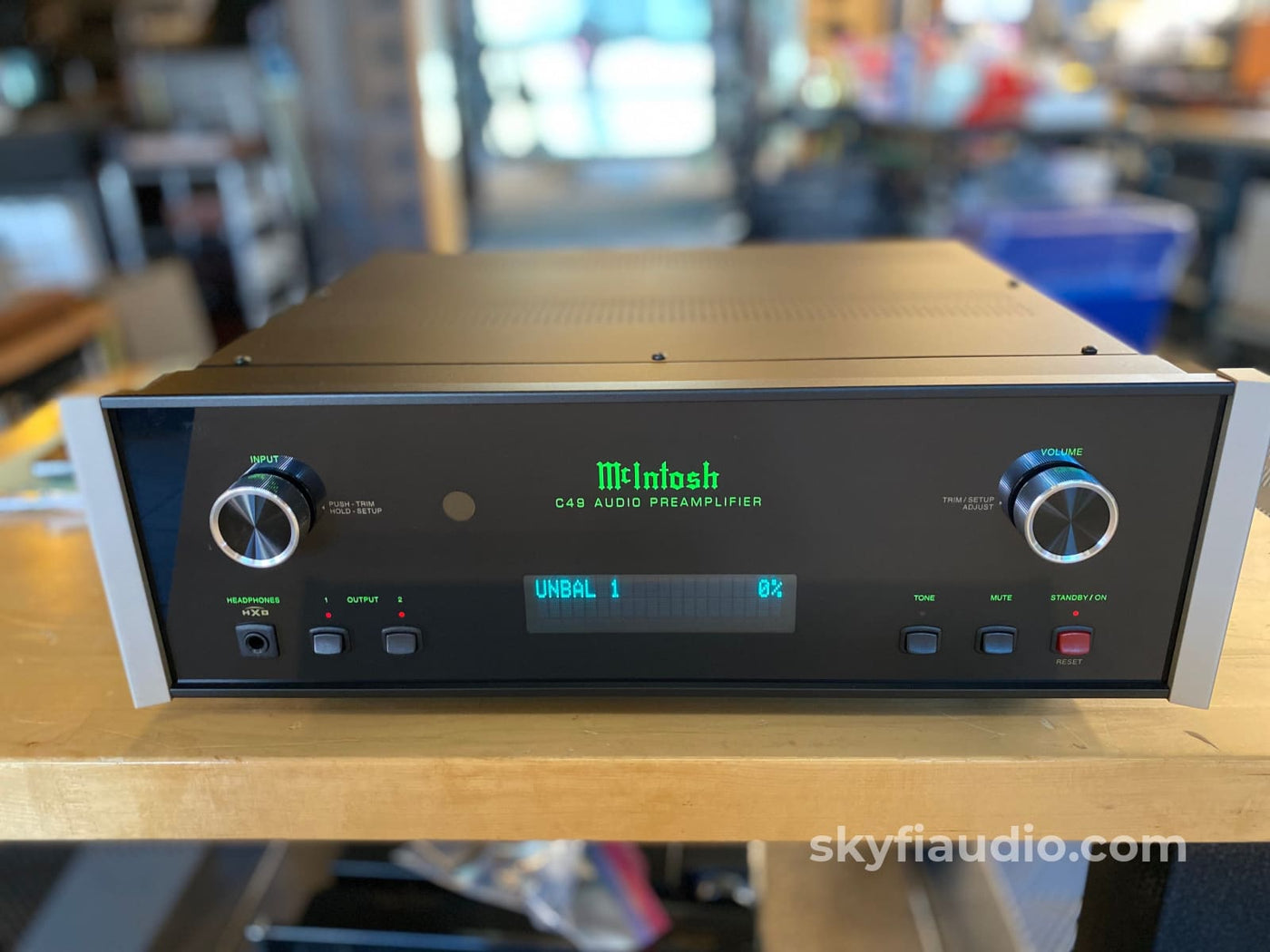 McIntosh C49 Solid State Preamplifier - Lightly Used and Complete