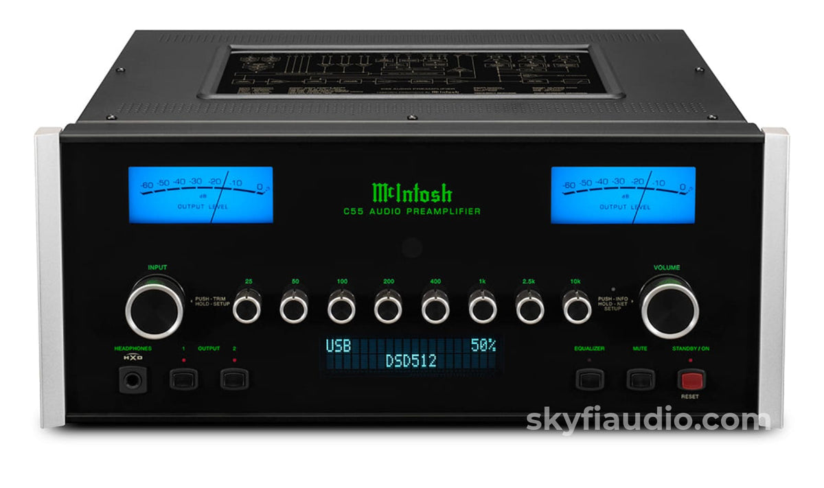 McIntosh C55 2-Channel Solid State Preamplifier