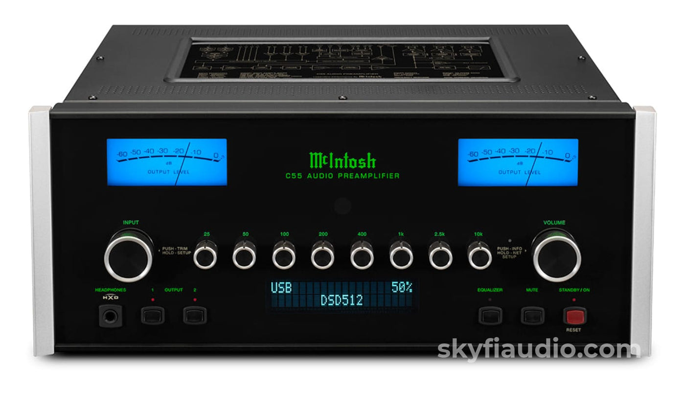 McIntosh C55 2-Channel Solid State Preamplifier