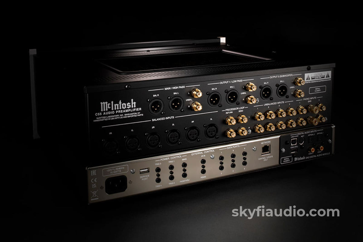 McIntosh C55 2-Channel Solid State Preamplifier