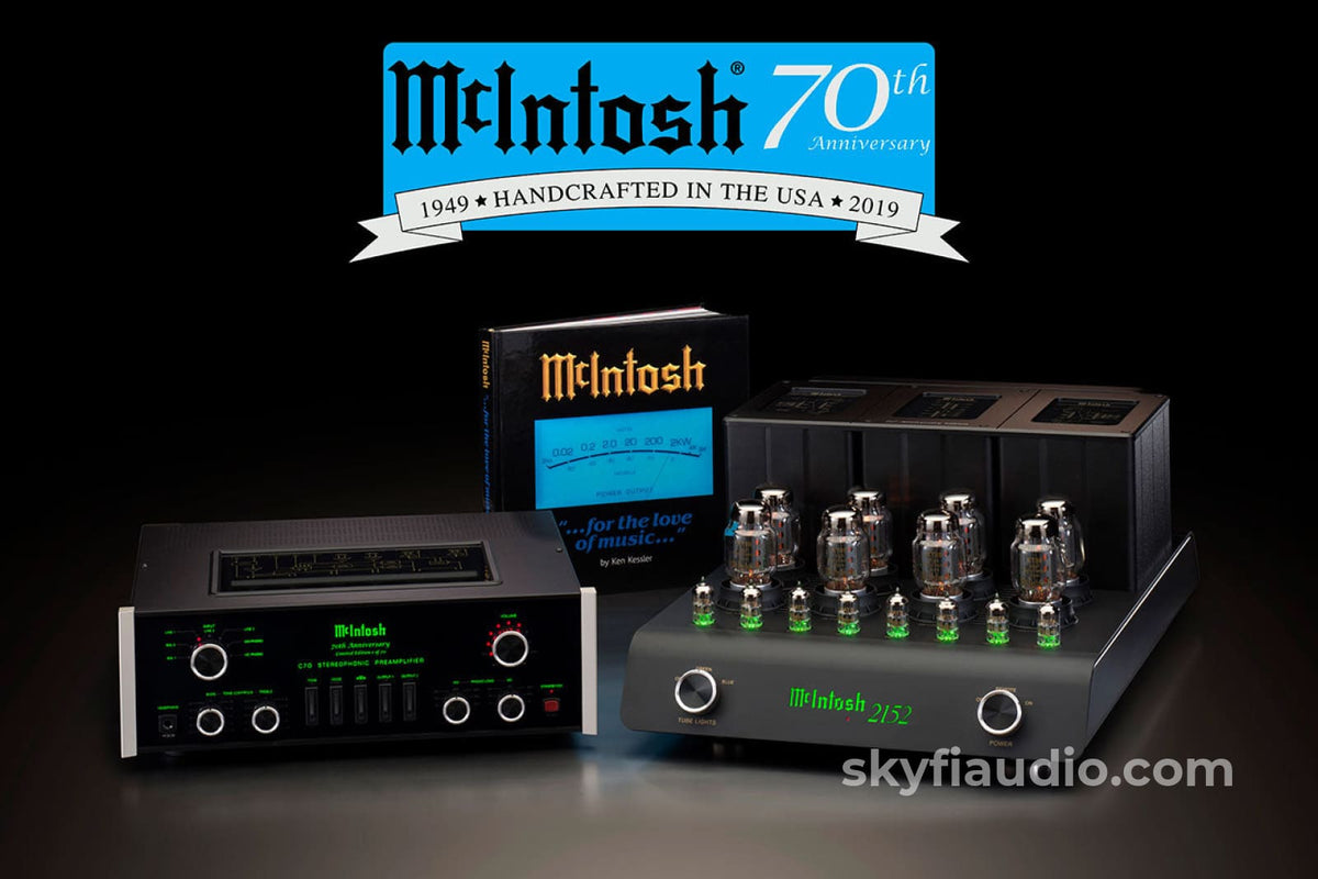 McIntosh C70 Limited 70th Anniversary Edition Tube Preamplifier - Fact