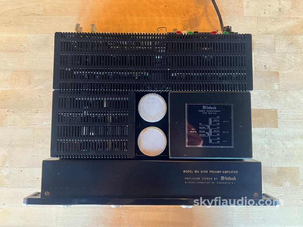 McIntosh MA6100 Integrated Amplifier w/Original Box - Serviced