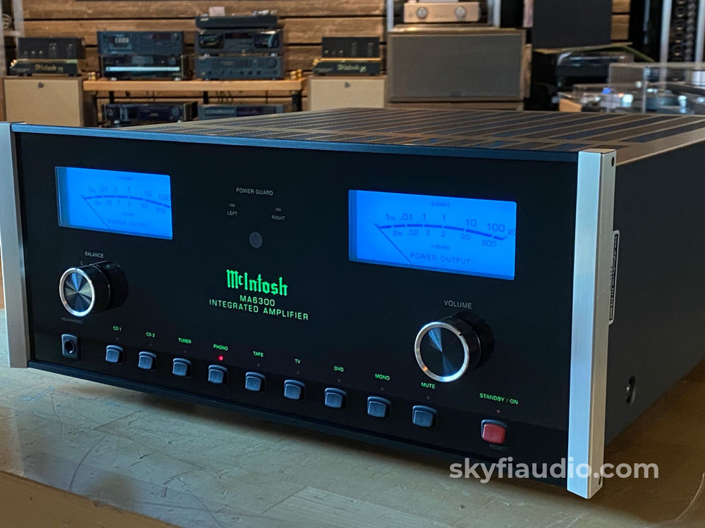 McIntosh MA6300 Integrated Amplifier - All Analog with Phono Input