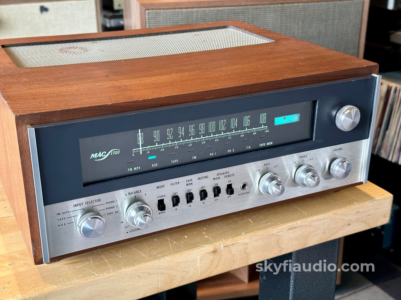 McIntosh MAC1700 Vintage Tube/Transistor Receiver - Serviced