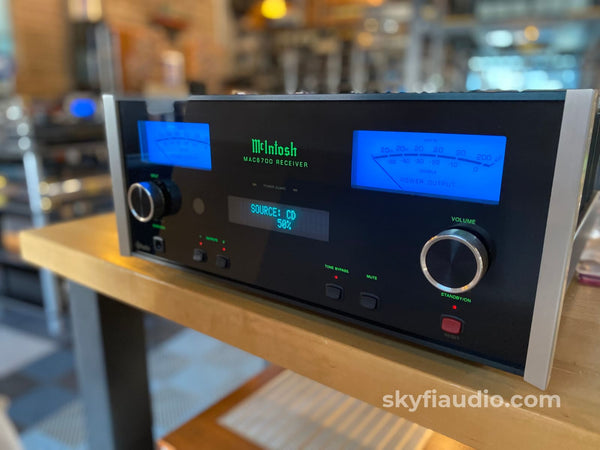 McIntosh MAC6700 Solid State Receiver with HD + FM/AM Radio, DAC, MC/M