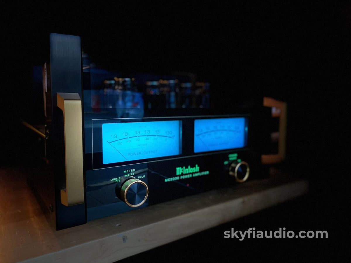 McIntosh MC2000 50th Anniversary Tube Amplifier - Collectors Set