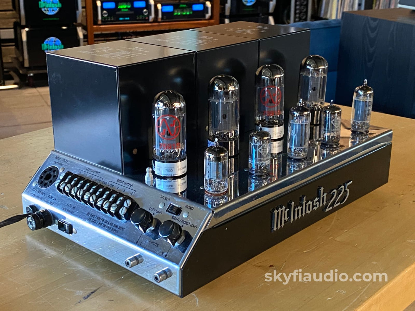 McIntosh MC225 Vintage Tube Amplifier from ABKCO Music & Records - THE