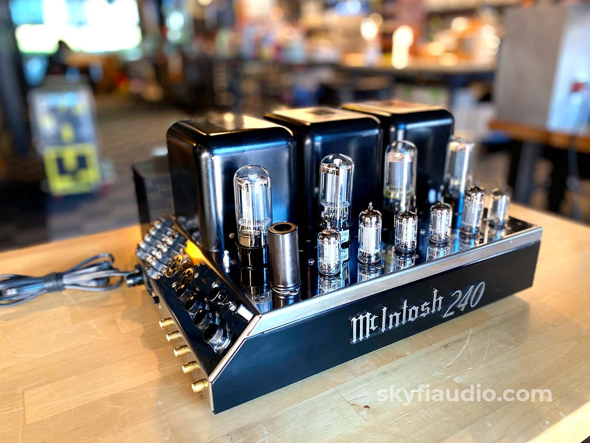 McIntosh MC240 Vintage Tube Amplifier - Fully Restored