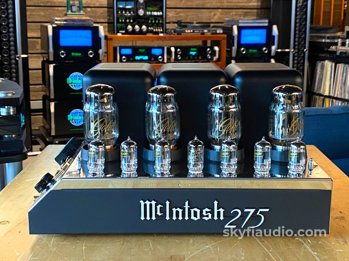 McIntosh MC275 MK IV (2004-2006) Tube Amplifier w/Gold Lion Tubes