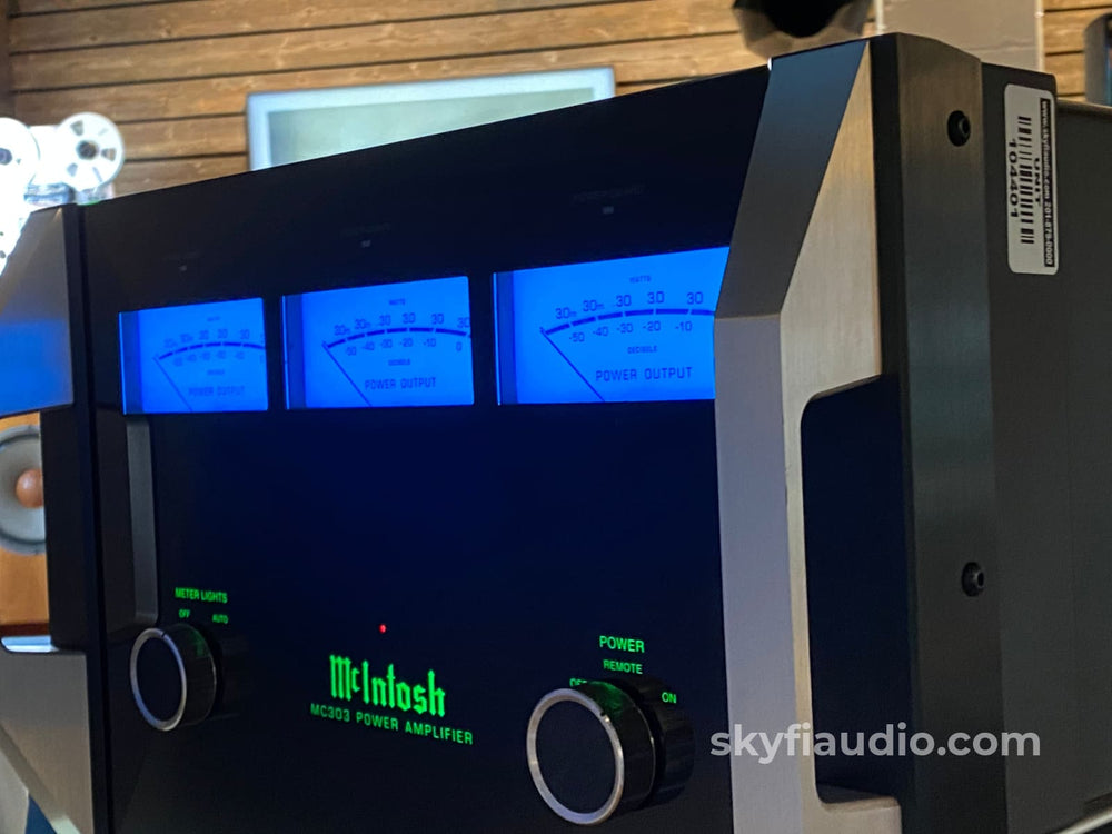 McIntosh MC303 3-Channel Solid State Amplifier, Pre-Loved