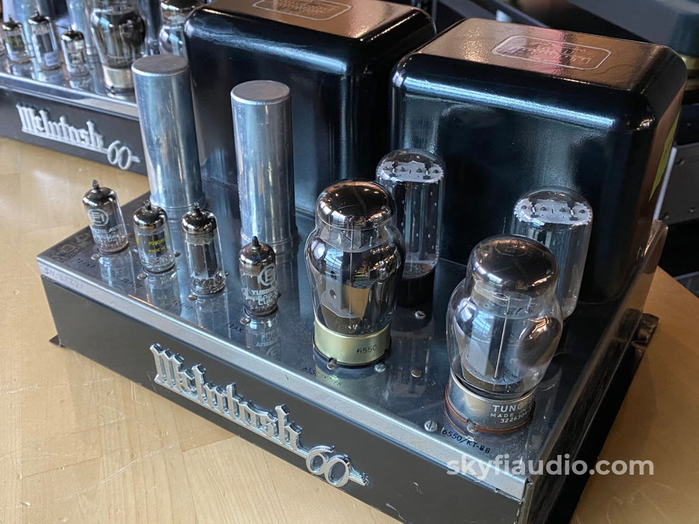 McIntosh MC60 Vintage Tube Monoblocks