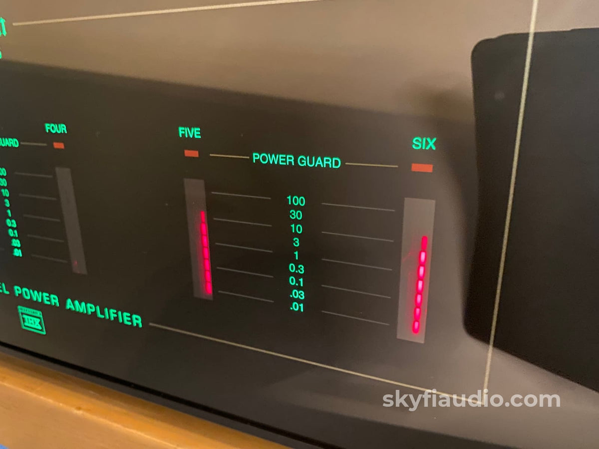 McIntosh MC7106, 6 Channel Solid State Amp w/LED VU Meters, THX Rated