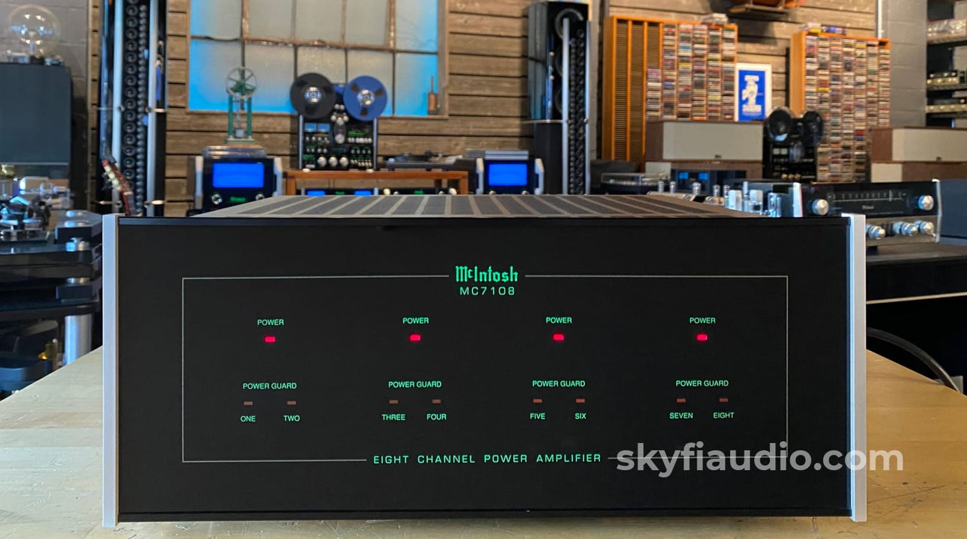 McIntosh MC7108 - 8 Channel Amplifier - Configurable!