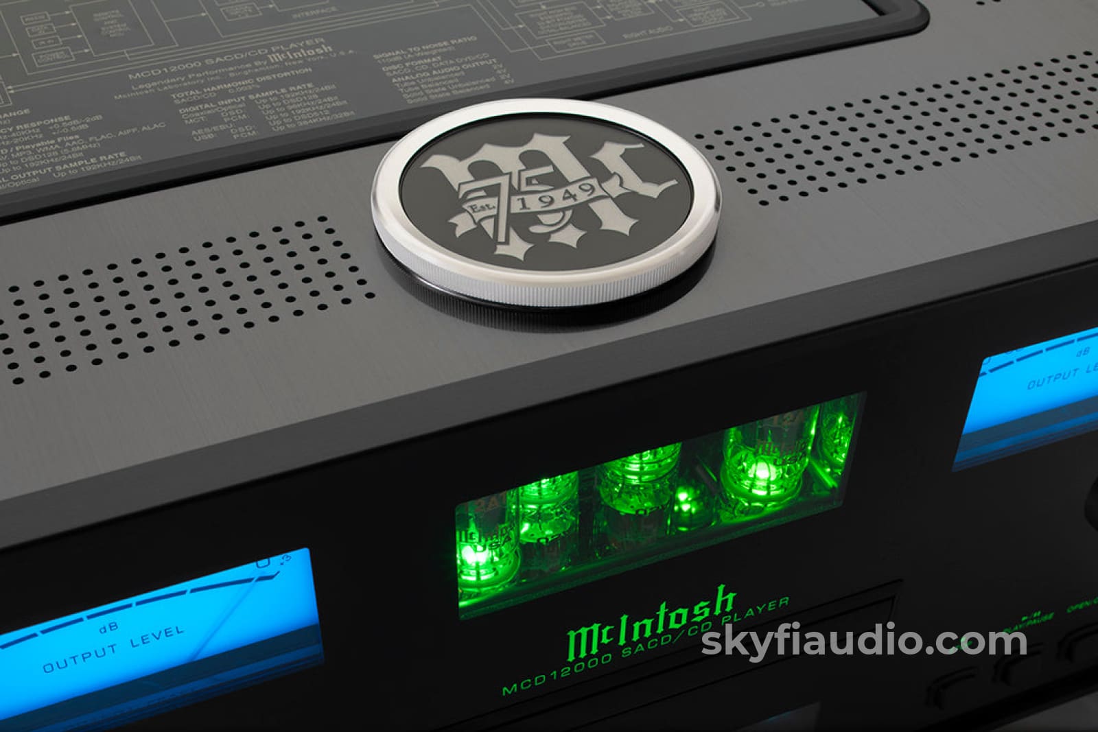 McIntosh MCD12000 75th Anniversary Hybrid Drive SACD/CD Player and Ref