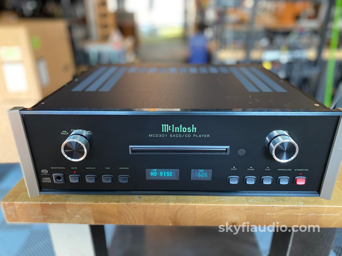 McIntosh MCD301 SACD/CD Player AND Digital Preamp - Restored