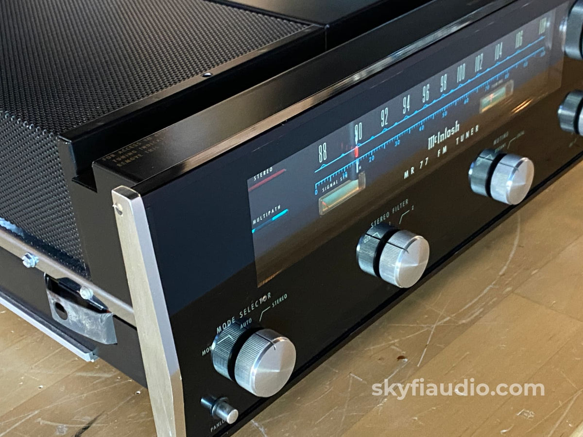 McIntosh MR77 Analog Tuner - Richard Modafferi Serviced in 2006
