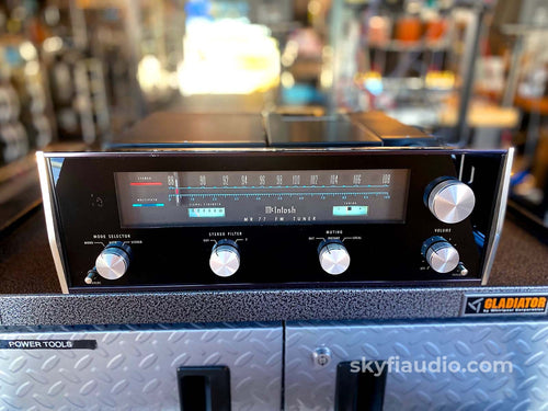 McIntosh MR77 Vintage FM Tuner - Modafferi Serviced