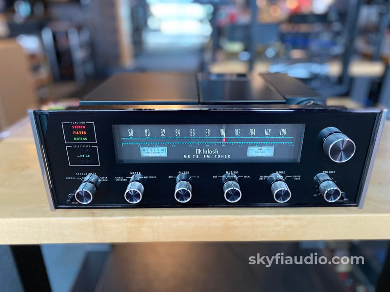 McIntosh MR78 Analog Tuner - The Best from McIntosh - Back in Stock!