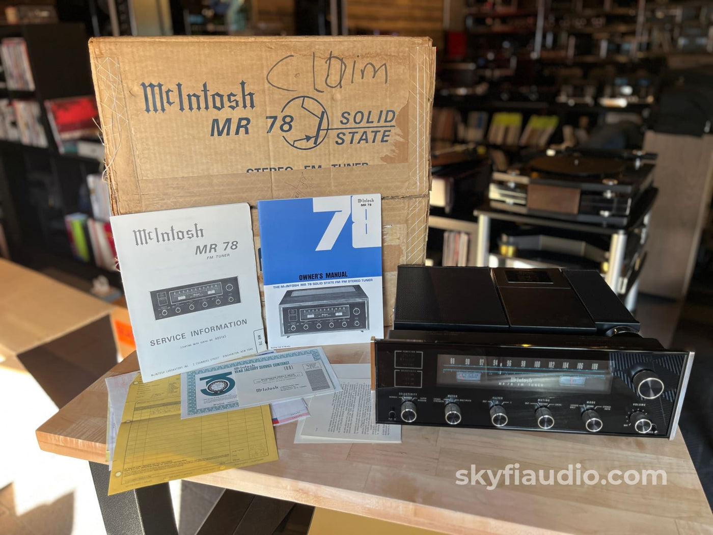 McIntosh MR78 Analog Tuner - The Best From McIntosh - Richard Modaffer