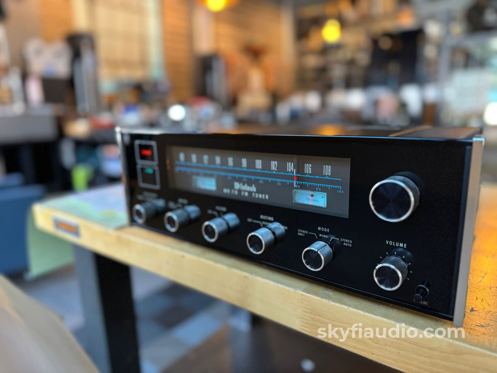 McIntosh MR78 Analog Tuner - The Best From McIntosh - Richard Modaffer