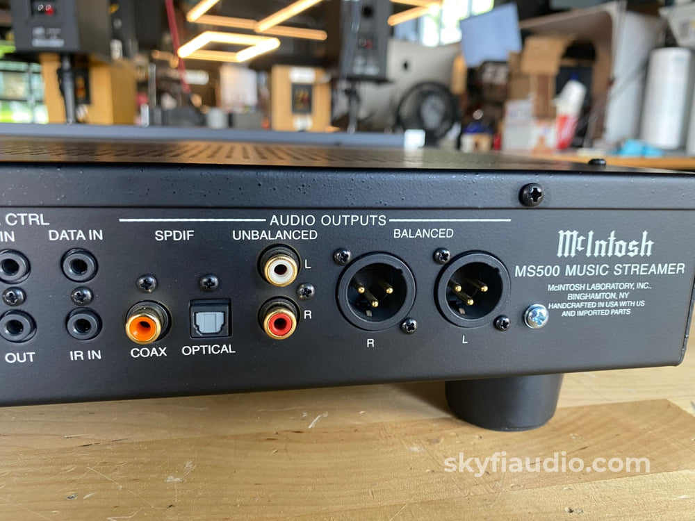 McIntosh MS500 Media Streamer and Server - Pre-Loved - Tidal, SiriusXM