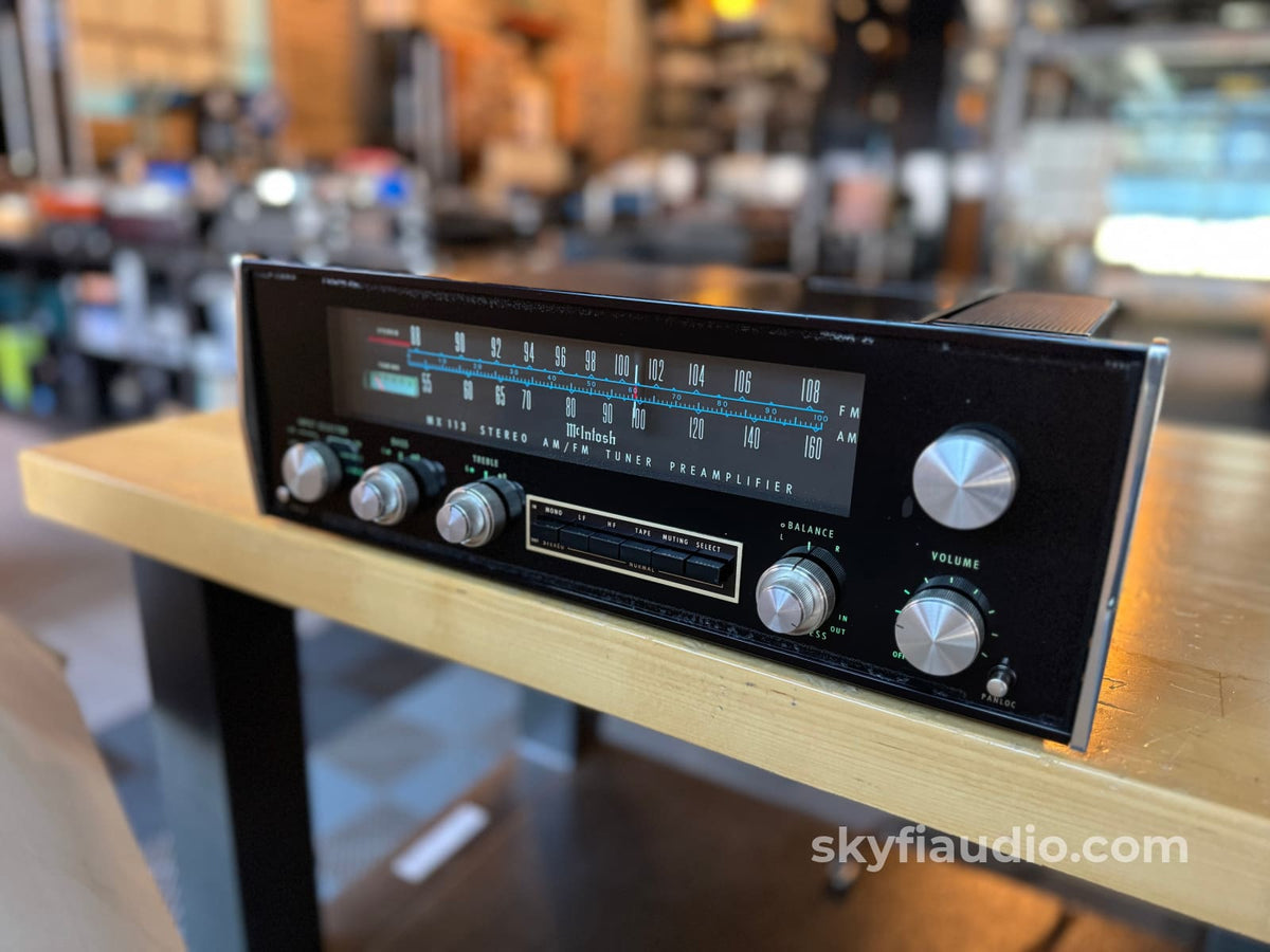 McIntosh MX113 Tuner Preamplifier - SkyFi Serviced