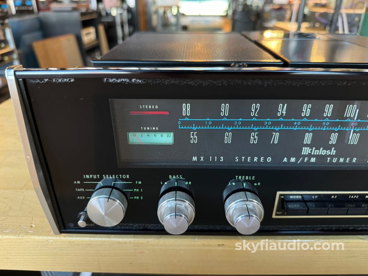 McIntosh MX113 Tuner Preamplifier - SkyFi Serviced
