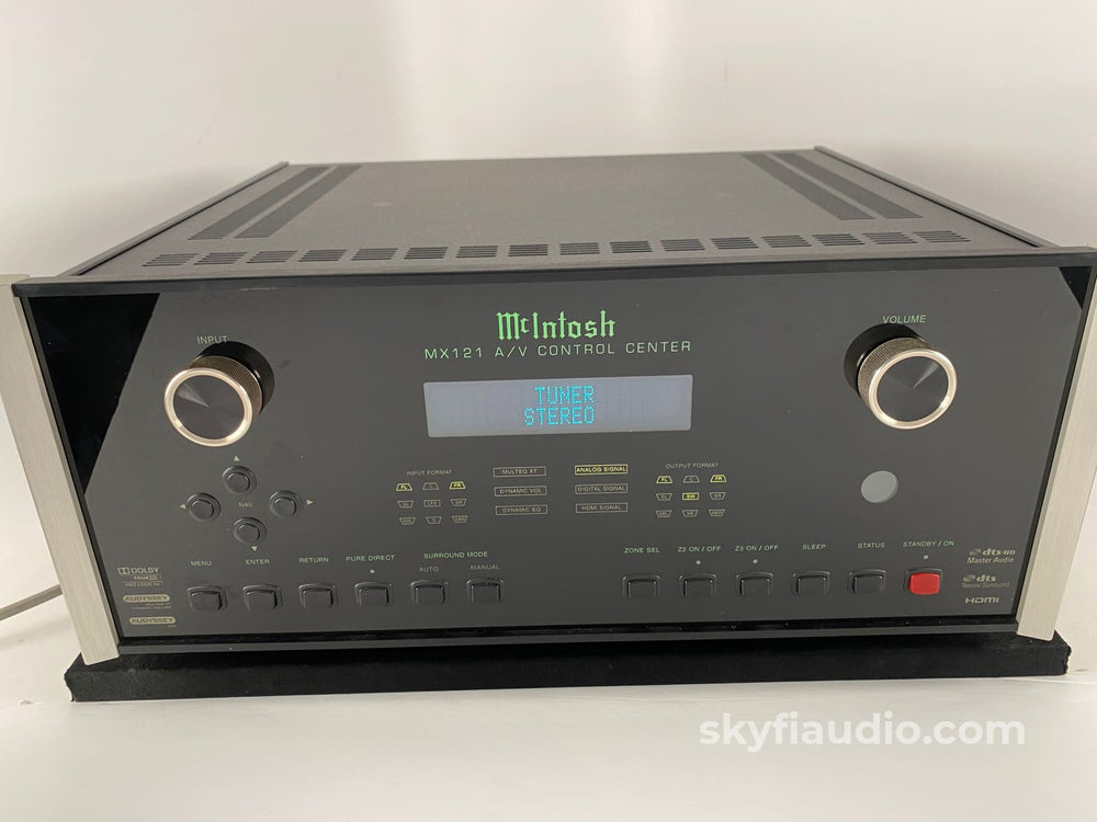McIntosh MX121 Home Theater Processor with Phono Input, Complete Set
