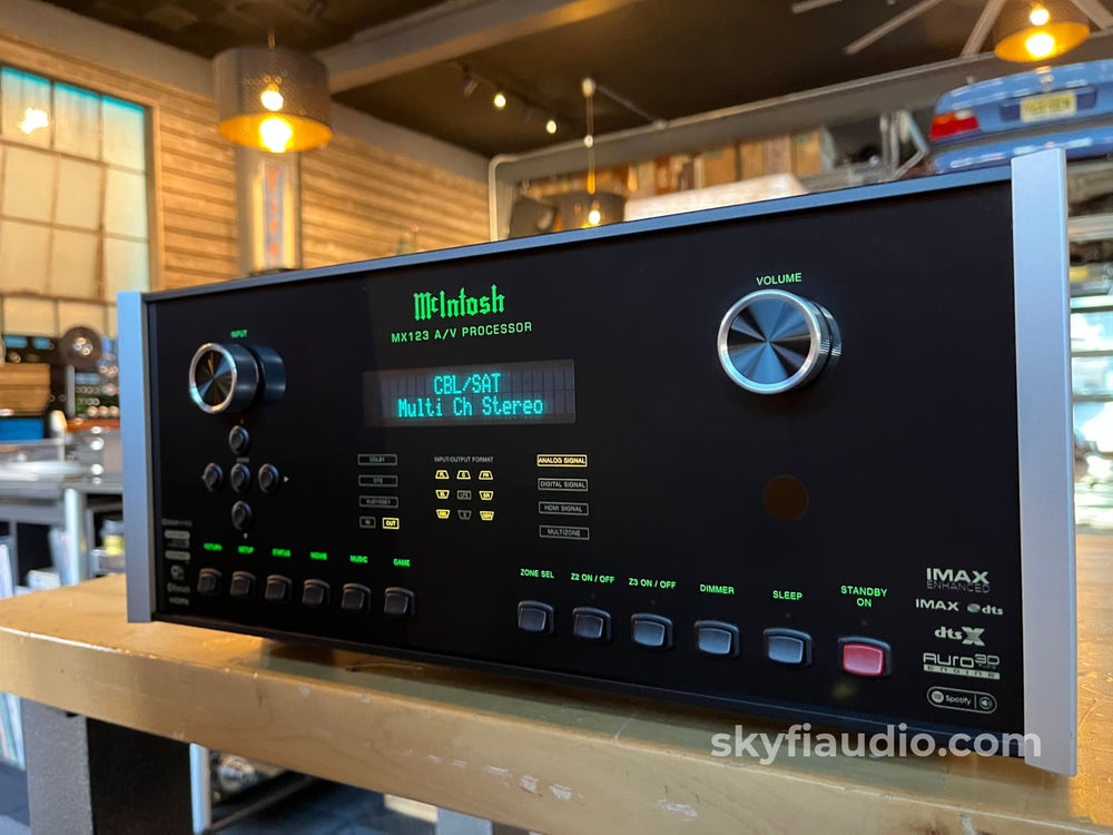 McIntosh MX123 A/V Processor w/4K Ultra HD, HDR10, Dolby Vision & Atmo