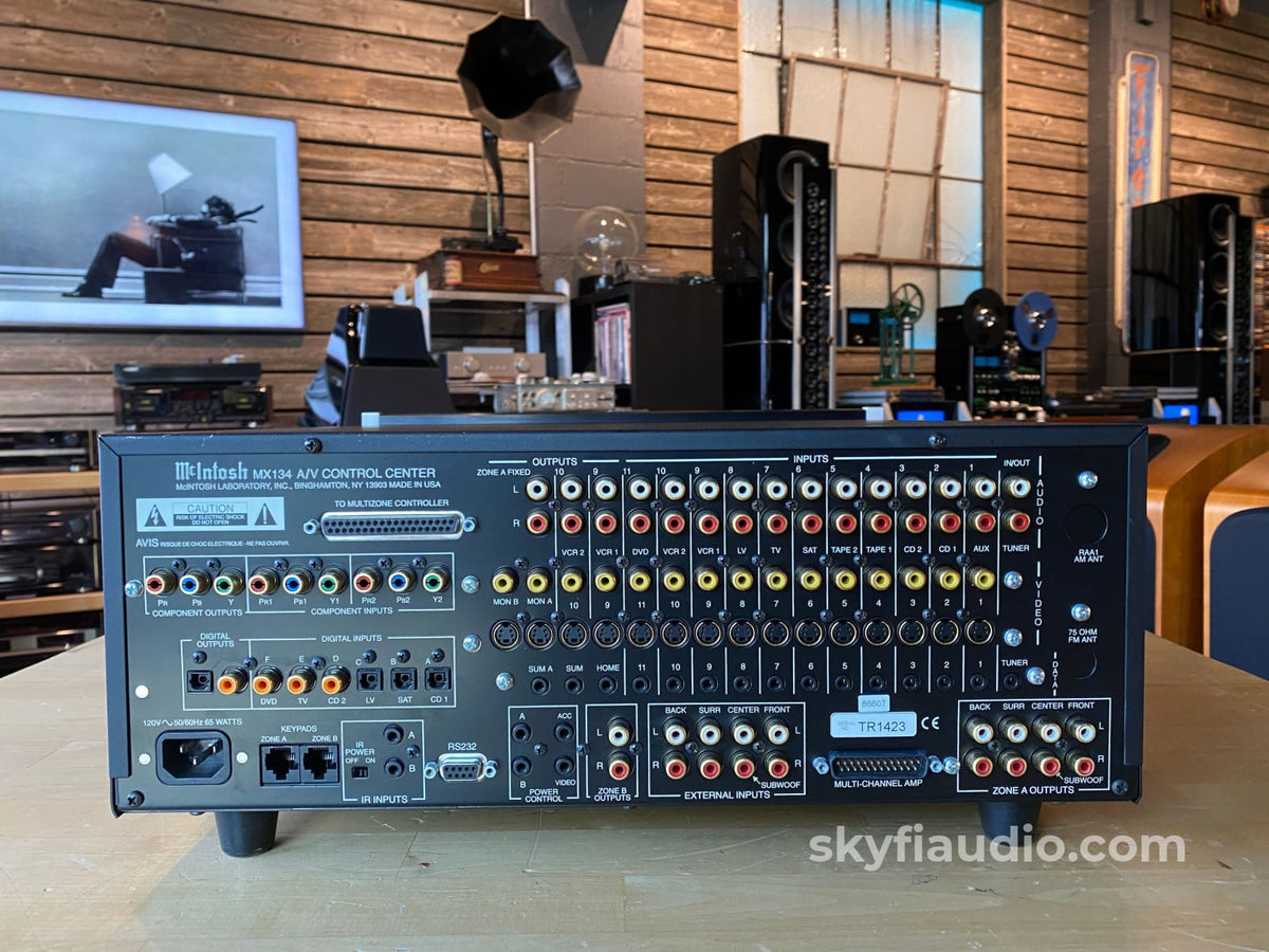 McIntosh MX134 Home Theater Processor and Preamplifier - THX