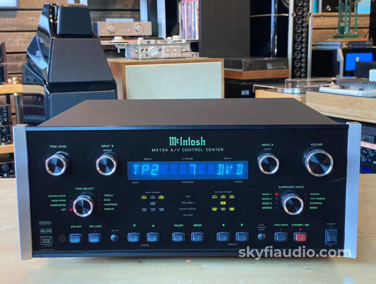 McIntosh MX134 Home Theater Processor and Preamplifier - THX