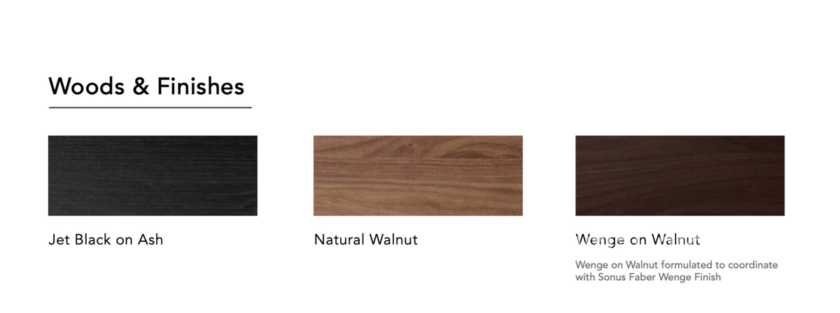 McIntosh Solid Wood Audio Rack 1x2 by Symbol Audio