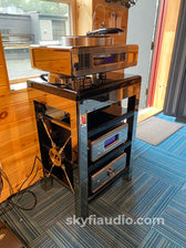 Michael Fremer's Continuum Caliburn Turntable with Cobra Arm - Install