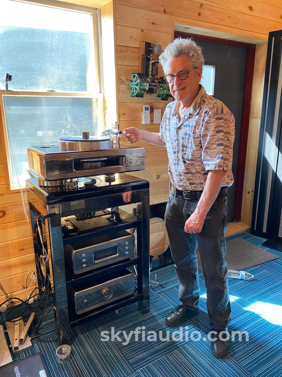 Michael Fremer's Continuum Caliburn Turntable with Cobra Arm - Install