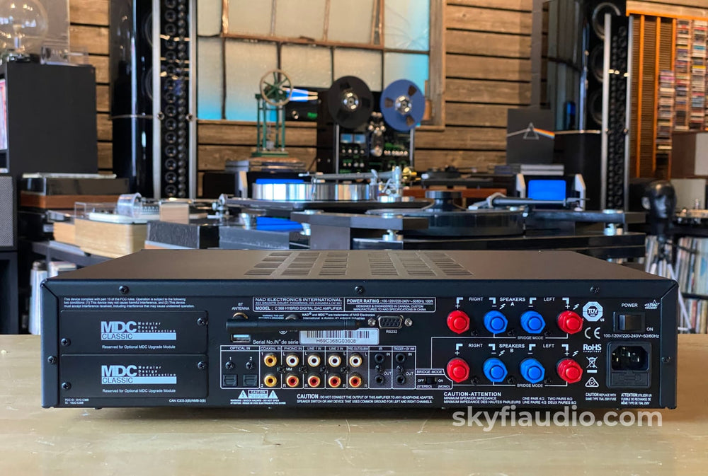 NAD C368 Hybrid Digital DAC Amplifier - New Open Box