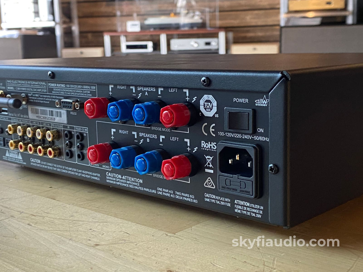 NAD C368 Hybrid Digital DAC Amplifier - New Open Box