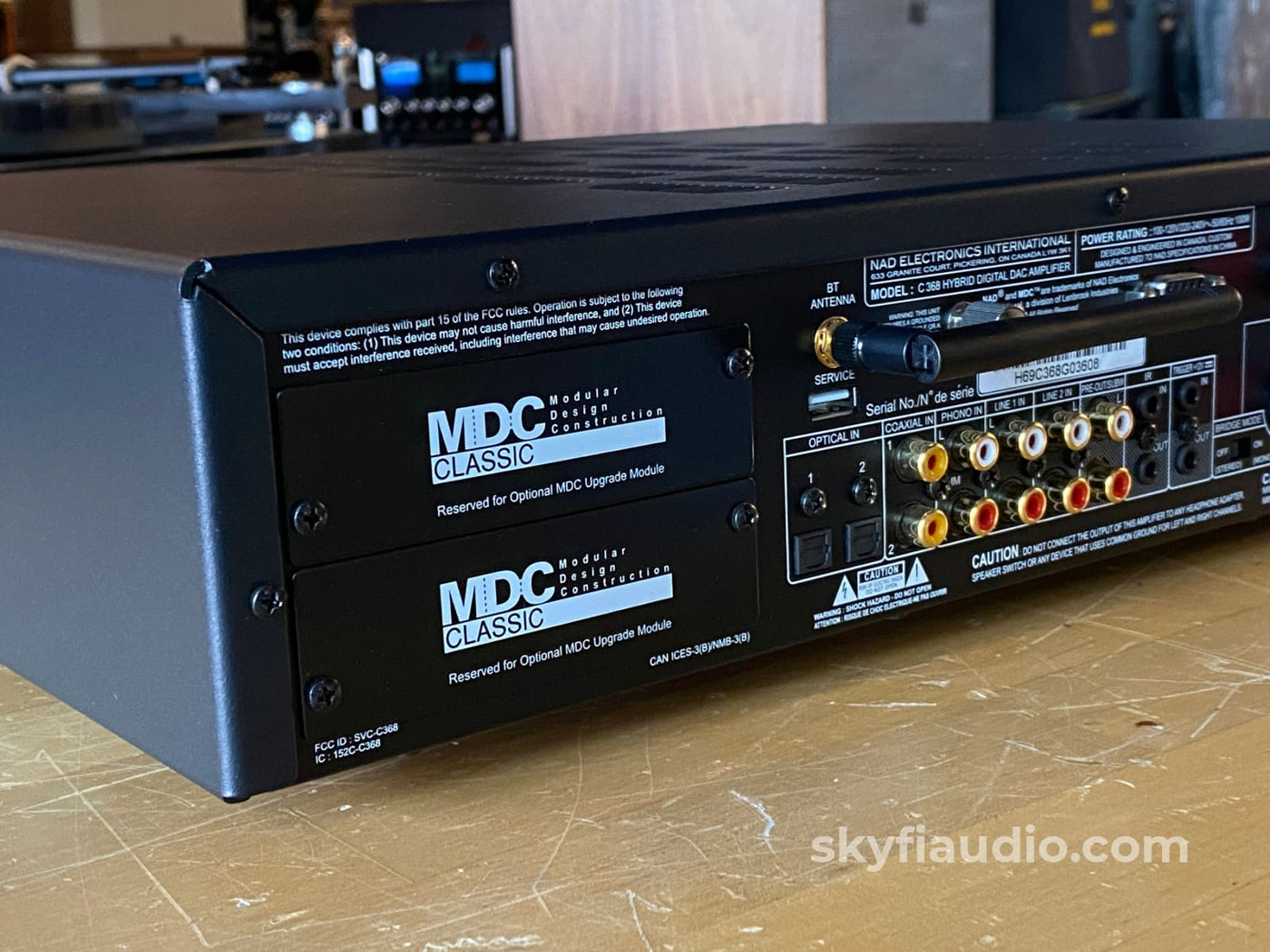 NAD C368 Hybrid Digital DAC Amplifier - New Open Box