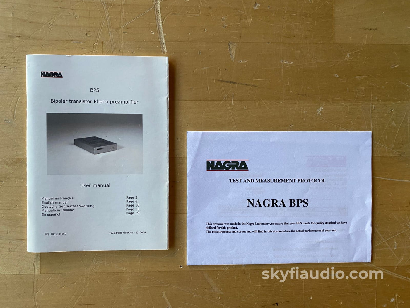 Nagra BPS Bipolar Transistor Phono Stage, MM/MC, Mint and Complete - B