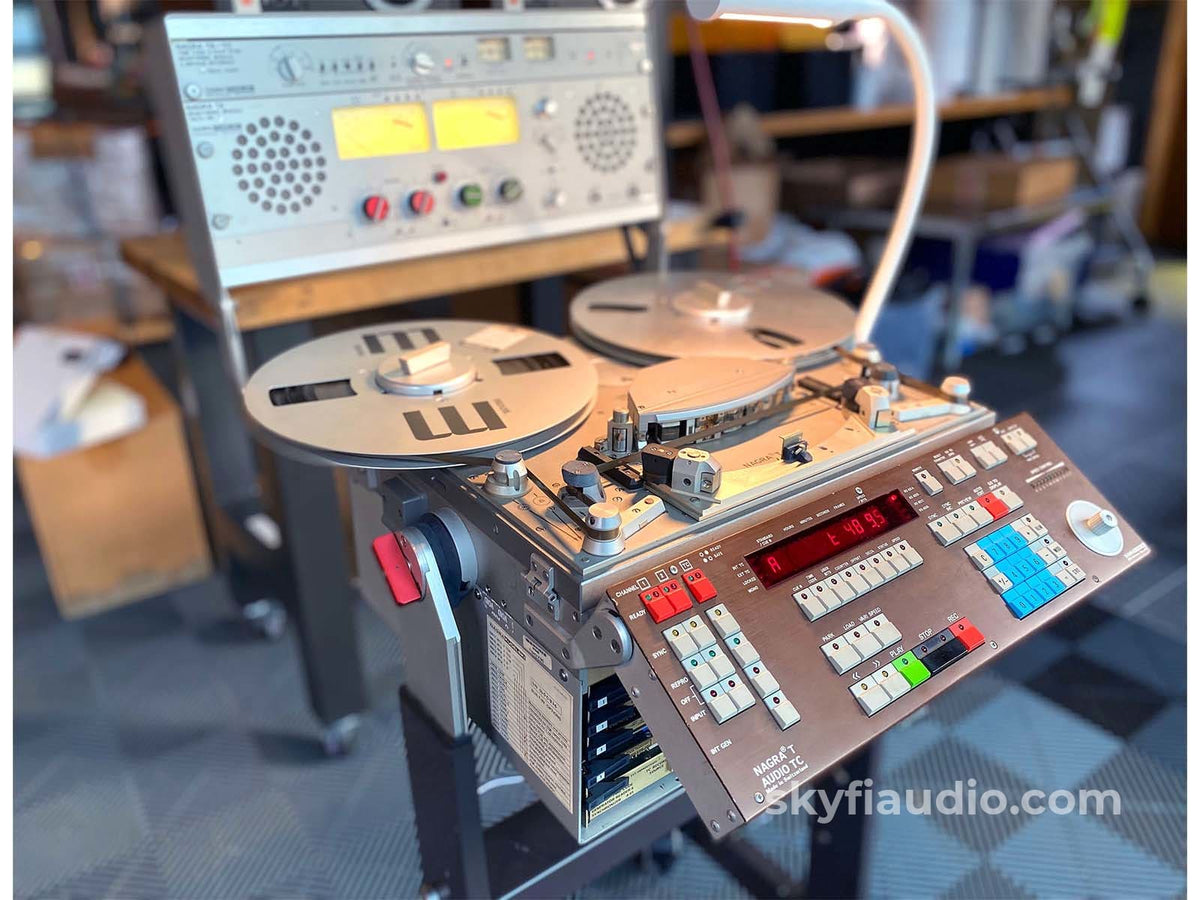 Nagra T-Audio Reel to Reel Machine - LEGENDARY - Ready to Ship
